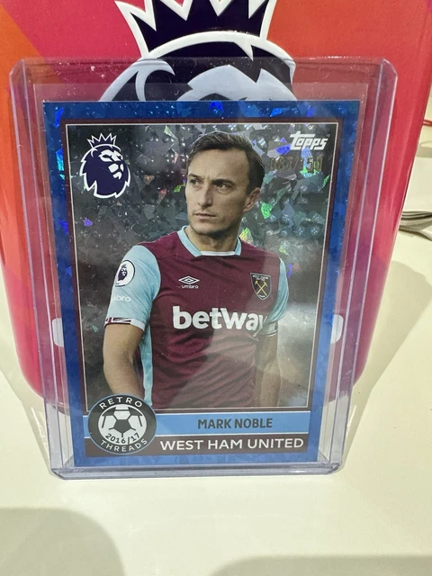 MARK NOBLE RETRO Threads 2025/26 West Ham United 87/150 £4.71 - PicClick UK