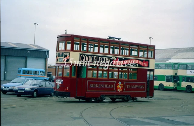 BLACKPOOL TRANSPORT HONG KONG TRAM 70 1995 RIGBY ROAD 35mm NEGATIVE ...