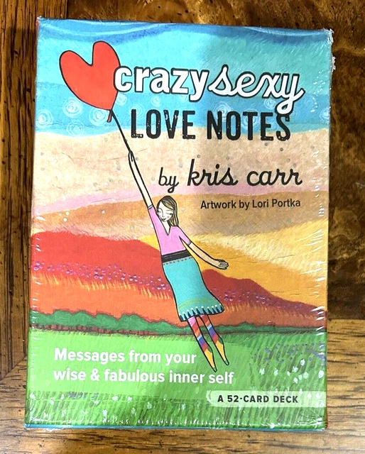 CRAZY SEXY LOVE Notes A Deck de 52 cartes par Kris Carr illustration ...