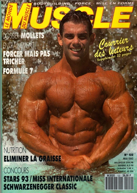 LE MONDE DU Muscle n°122- Bodybuilding Culturisme - 1993 EUR 5,00 ...
