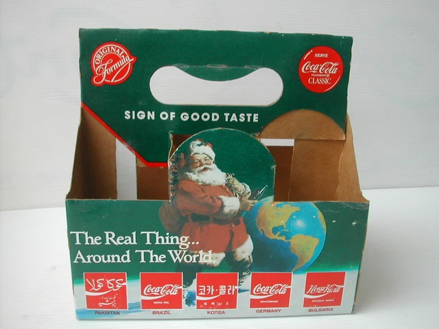 COCA-COLA BOÎTE CARTON D'emballage Pour 6 Petites Bouteille La Chose ...