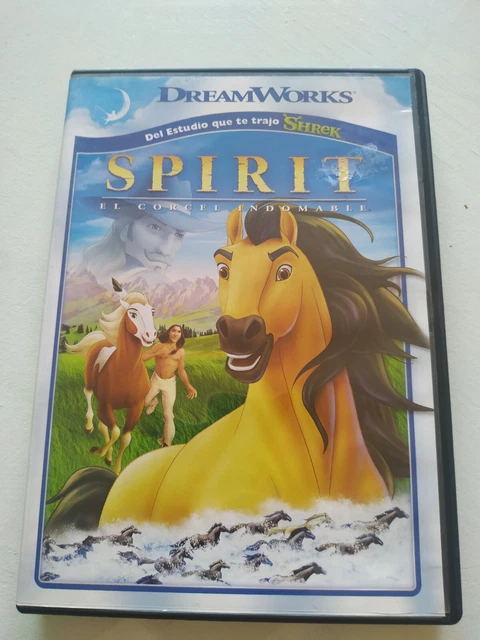 SPIRIT EL CORCEL Indomable DreamWorks - DVD + English Spanish Extras ...
