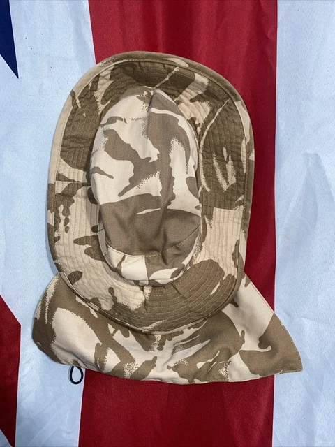 BRITISH MILITARY DESERT DPM Jungle/boonie Hat Size 57 £8.00 - PicClick UK