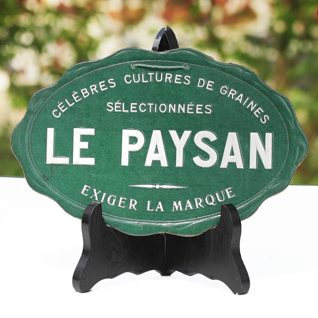 ANCIEN CARTON PUBLICITAIRE de graineterie Graines " Le Paysan " EUR 48,00 - PicClick FR