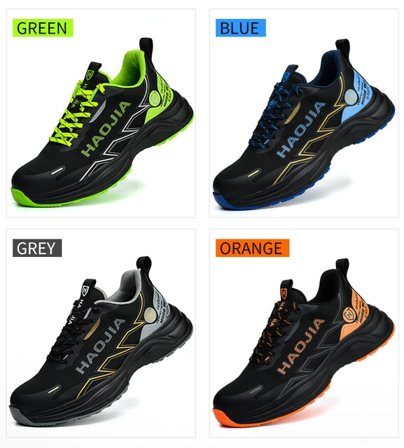 MEN WOMEN SAFETY Shoes Lightweight Hiking Boots Steel Toe Cap Work ...