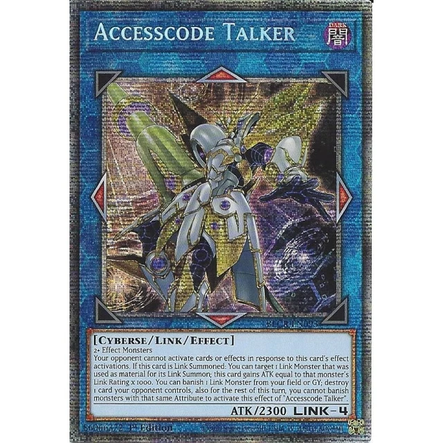 ACCESSCODE TALKER YU-GI-OH! BLCR-EN093 1st Starlight Rare £863.97 ...