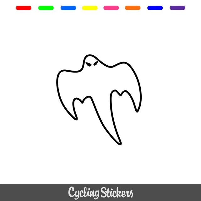 KOENIGSEGG GHOST OUTLINE Logo Sticker | CCX | Agera | ONE:1 | Regera ...