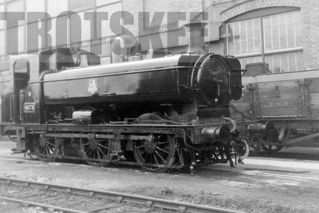 35MM NEGATIVE BR British Railways Steam Loco 4678 Class 5700 Swindon ...