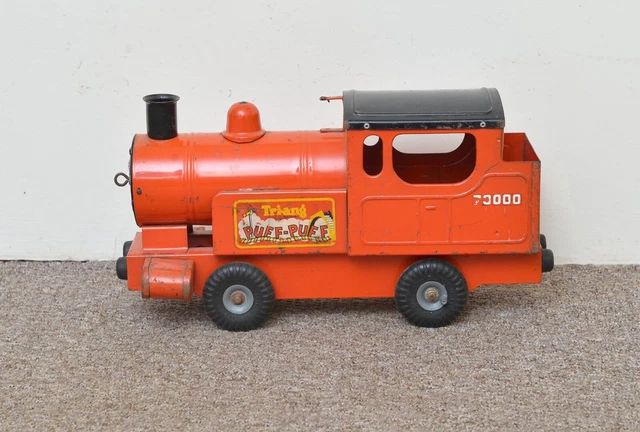VINTAGE OLD TRI-ANG Puff Puff Train Locomotive - 73000 triang £59.95 ...