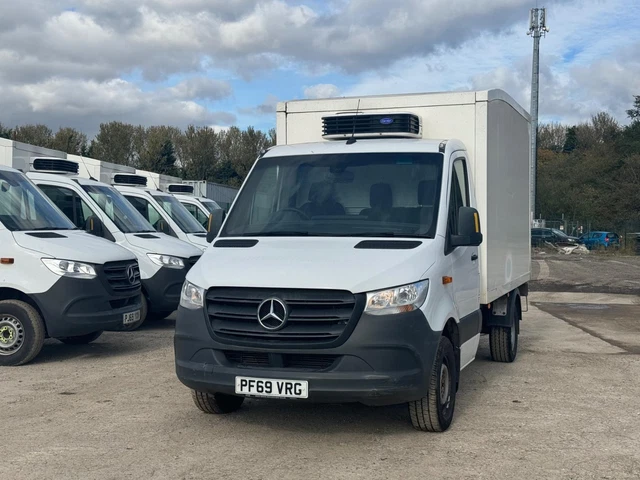 MERCEDES SPRINTER FRIDGE Box Low Van Refrigerated Shassi Recovery Ulez ...