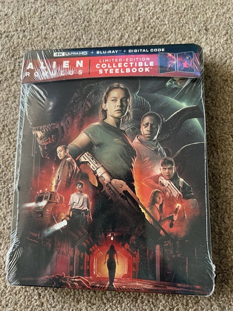 ALIEN: ROMULUS 4K blue Ray steelbook sealed USA import £40.24 - PicClick UK