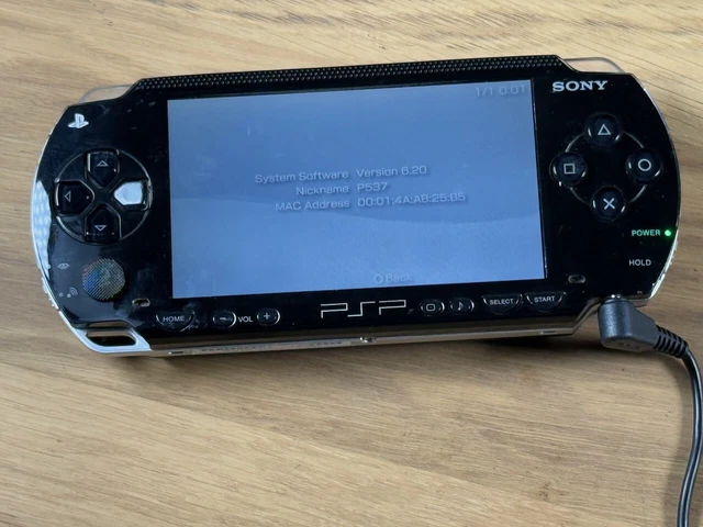 SONY PSP-1003 HANDHELD Console FW 6.2 Portable Gaming System White £80. ...