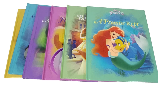 DISNEY PRINCESS BOOK Collection (6 Titles) Part Set of Childrens Story ...