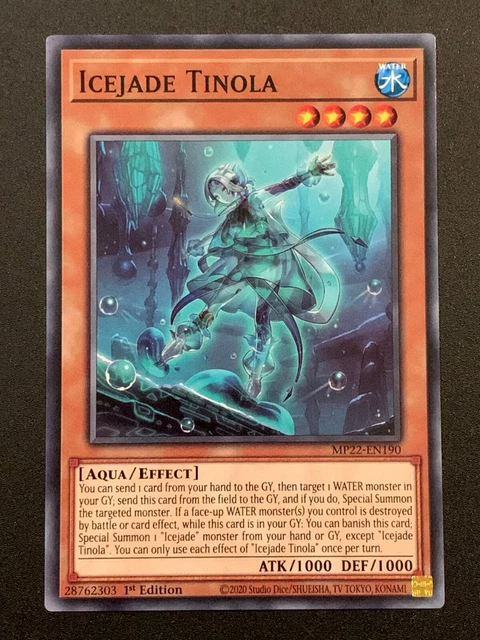 ICEJADE TINOLA | MP22-EN190 | Common | 1st Edition | Mega Tin 2022 | YuGiOh TCG £0.99 - PicClick UK