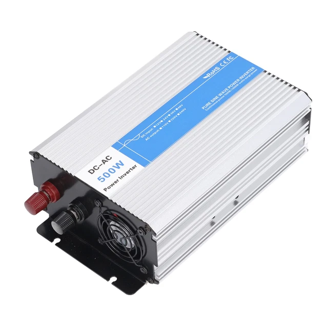 CAR INVERTER 500W Pure Sine Wave Protection Functions Cooling £84.96 ...