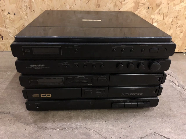 SHARP HIFI MIDI System With CD Player Model CMS-N50CD £20.00 - PicClick UK