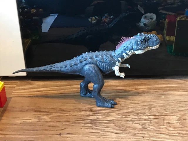 MATTEL JURASSIC WORLD Dominion Roar Strikers RAJASAURUS DINOSAUR FIGURE ...
