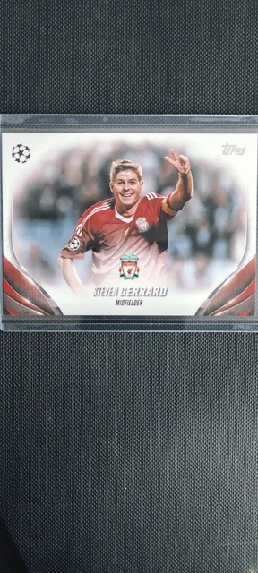 STEVEN GERRARD SP Variazione immagine 23-24 Topps Competizione UEFA per ...