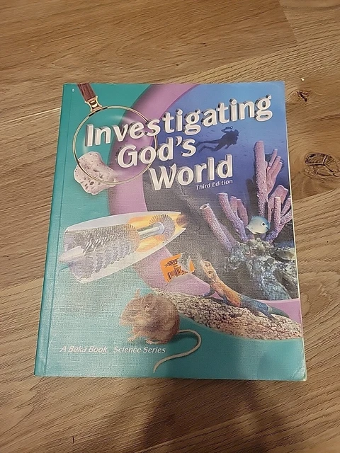 INVESTIGATING GOD’S WORLD 5th Grade 3rd Edition Abeka Science $10.00 ...