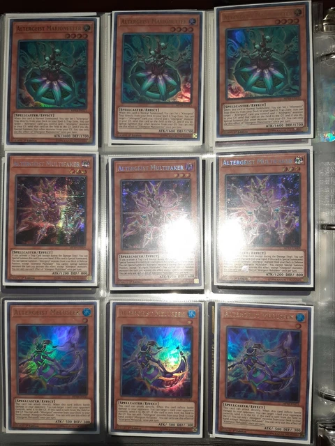 YUGIOH - ALTERGEIST Deck Core Cards Multifaker(Prismatic) Meluseek ...