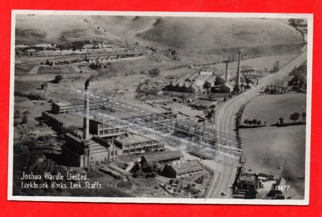 LEEK, LEEKBROOK WORKS, Joshua Wardle Ltd, Industrial, Staffordshire Rp ...