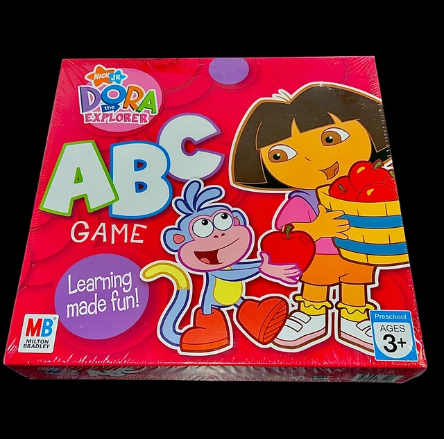 NICK JR. DORA the Explorer ABC Board Game. Learning Made Fun Brand New ...