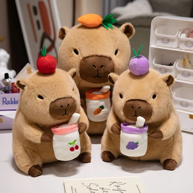 CAPYBARA CAPIBARA ANIME Fluffty Toy Capybara Plush Doll Christmas Toy ...