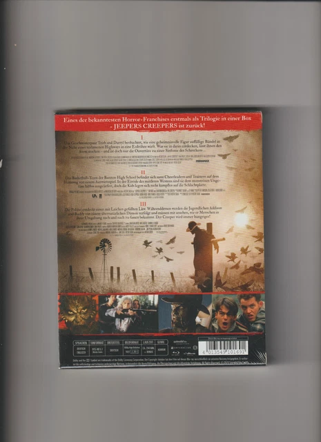 LETZTE CHANCE--JEEPERS CREEPERS Collection--Limi. Edition Blu Ray 3 ...