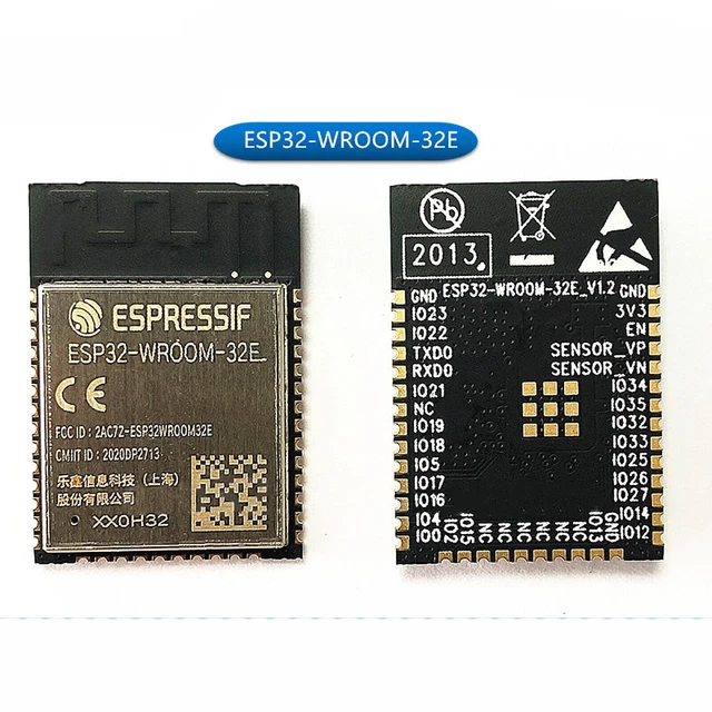 Original Esp32 Wroom 32e 2 Core Wifi And Bluetooth Module Esp32 Eco V3