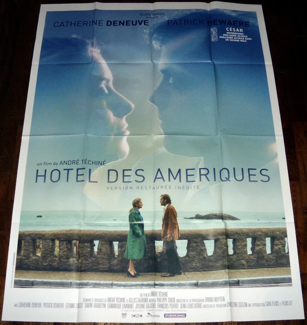 HÔTEL DES AMÉRIQUES Catherine Deneuve Patrick Dewaere Téchiné GRANDE AFFICHE EUR 25,00 - PicClick FR