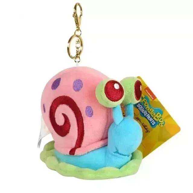 BOB L'ÉPONGE - Gary Escargot Peluche Figurine Porte-Clés Kawaii Neuf ...