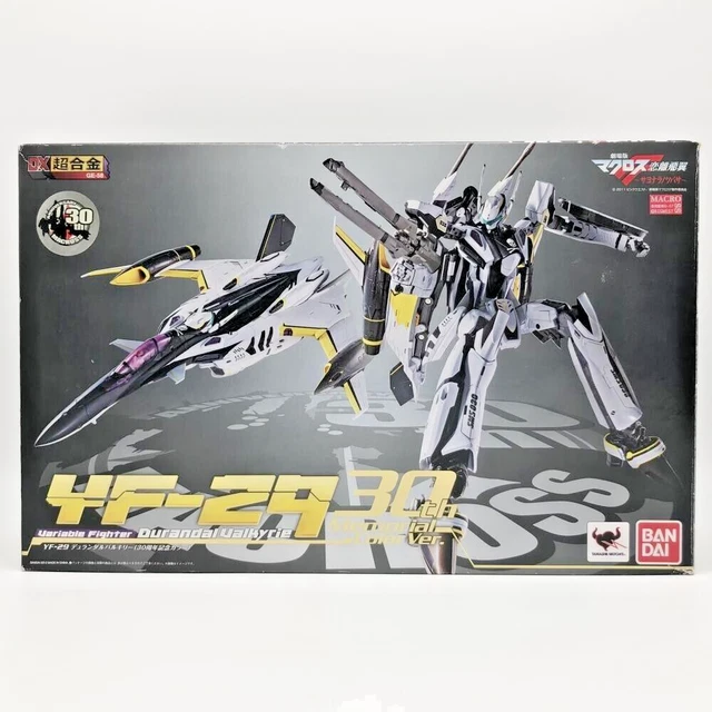 FIGURINE DX CHOGOKIN Macross YF-29 Durandal Valkirie 30th Anniversary ...
