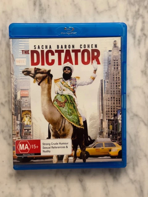 THE DICTATOR BLU-RAY (Ex-Rental) $6.50 - PicClick AU