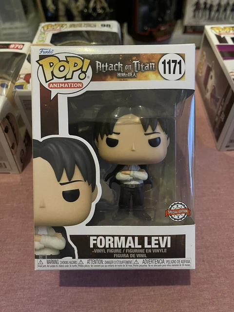 FUNKO POP ANIMATION Attack On Titan Formal Levi #1171 EUR 17,46 ...