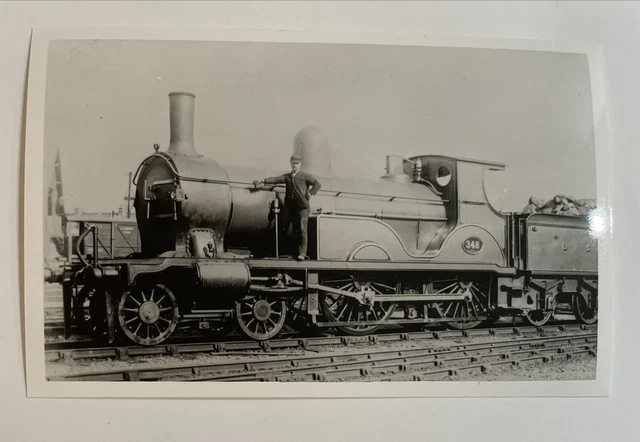LSWR RAILWAY LOCOMOTIVE Photograph -348 - A1090 £3.50 - PicClick UK