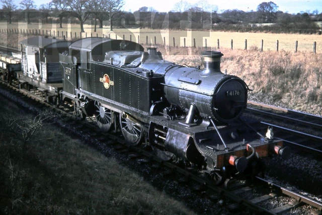 35MM SLIDE BR British Railways Steam Loco 4176 Class 5101 Hatton c1962 ...
