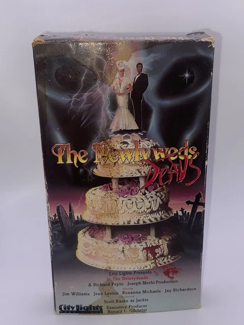 THE NEWLYDEADS VHS horror Citylights Home Video Rare Newly Dead Tested ...