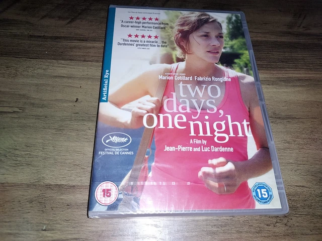 TWO DAYS, ONE Night [DVD] [2014] subtitled marion cotillard new sealed ...
