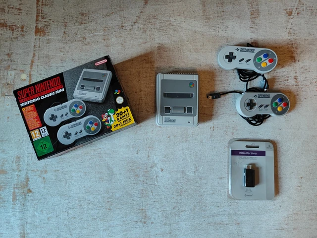 NINTENDO SNES CLASSIC Mini Super Nintendo Entertainment System Micro ...