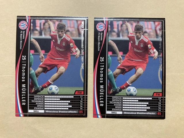 LOTTO2 THOMAS MULLER Rookie Card RC #175 2009-2010 2010 Panini WCCF FC ...