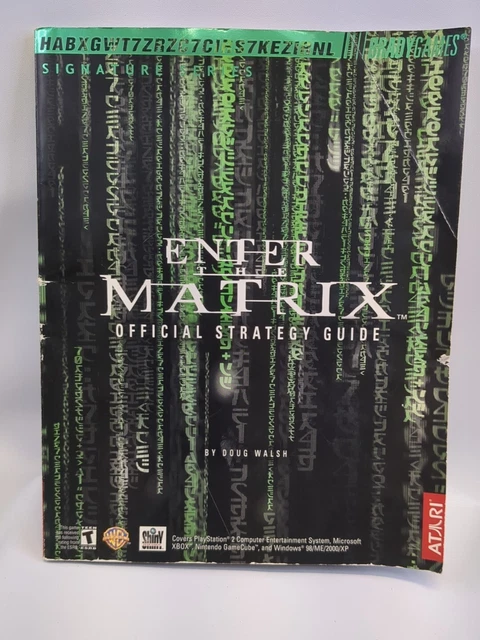 ENTER THE MATRIX : Official Strategy Guide by Doug Walsh (2003, Trade ...