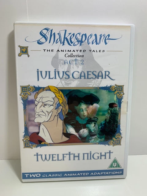 SHAKESPEARE - THE Animated Tales Collection Vol.2 (DVD, 2007) Julius Caesar +1 EUR 8,12 ...