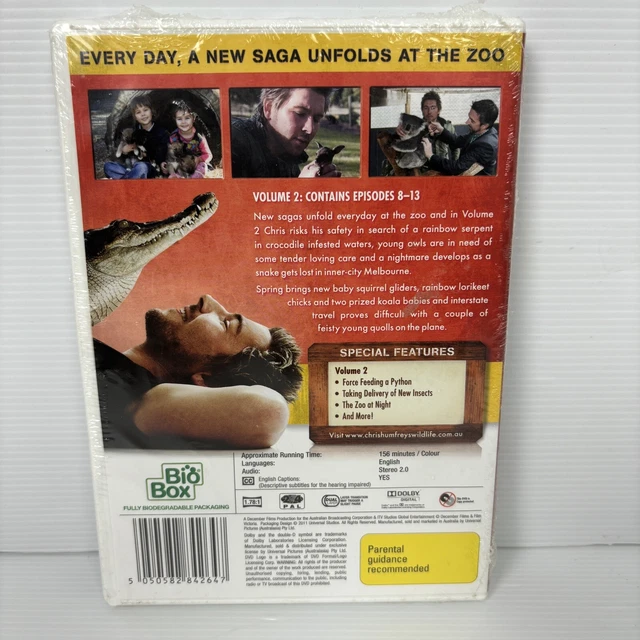 CHRIS HUMFREY'S WILD Life Volume 2 DVD Region 4 & 2 PAL Brand New Sealed $12.99 - PicClick AU