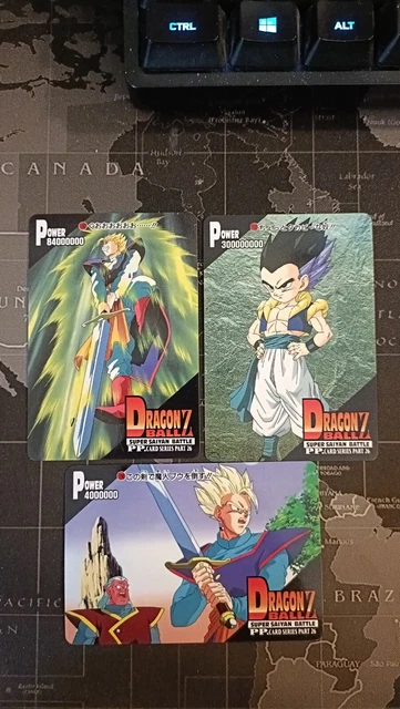 CARTE DRAGON BALL Z Super Saiyan Battle PP. Cards. 1995. Officiel Ultra ...