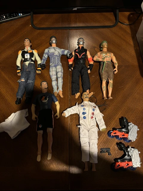 ACTION MAN FIGURES Bundle From The 1990s X6 £24.99 - PicClick UK