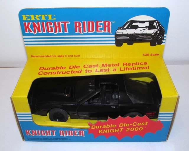 RARE VINTAGE ERTL 1/25 Knight Rider KITT Pontiac Firebird Mint in ...