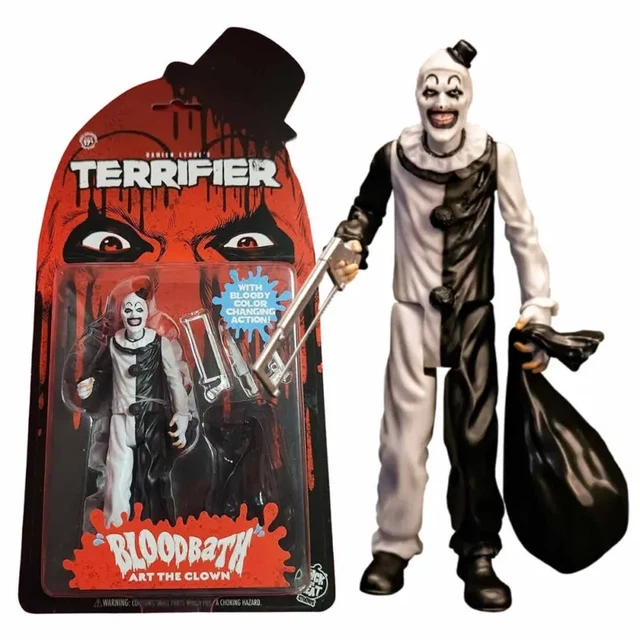 TRICK OR TREAT Studios Terrifier Art the Clown Blood Bath 5" action ...