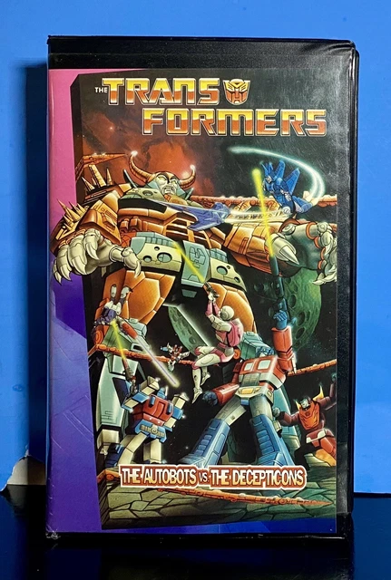 THE TRANSFORMERS: THE Autobots vs The Decepticons VHS 1995 RARE VERSION ...