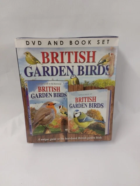 BRITISH GARDEN BIRD DVD & Book Set -NEW SEALED Q £10.07 - PicClick UK