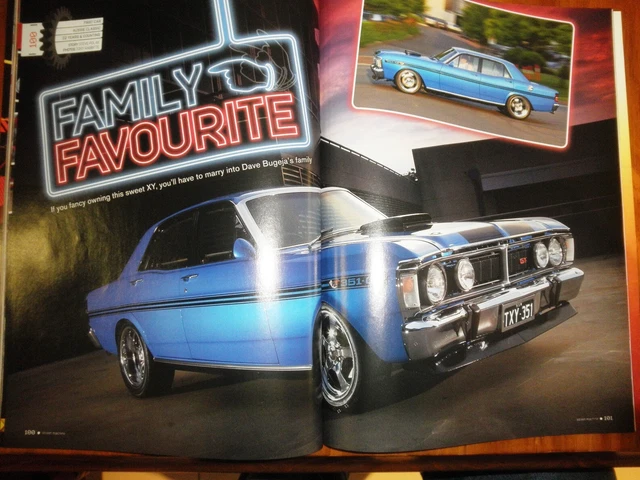 STREET MACHINE 2012 VF Valiant FJ Holden XY Falcon LX Torana HQ Monaro ...